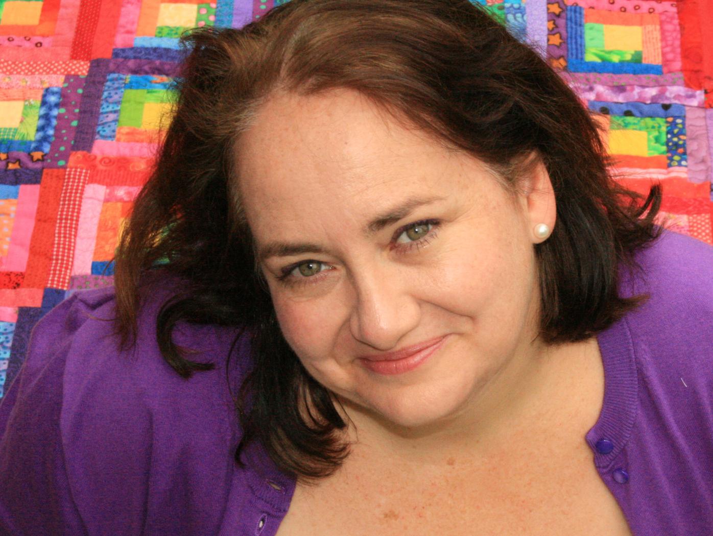 Colours of this week are purple & aqua! | WOMBAT QUILTS